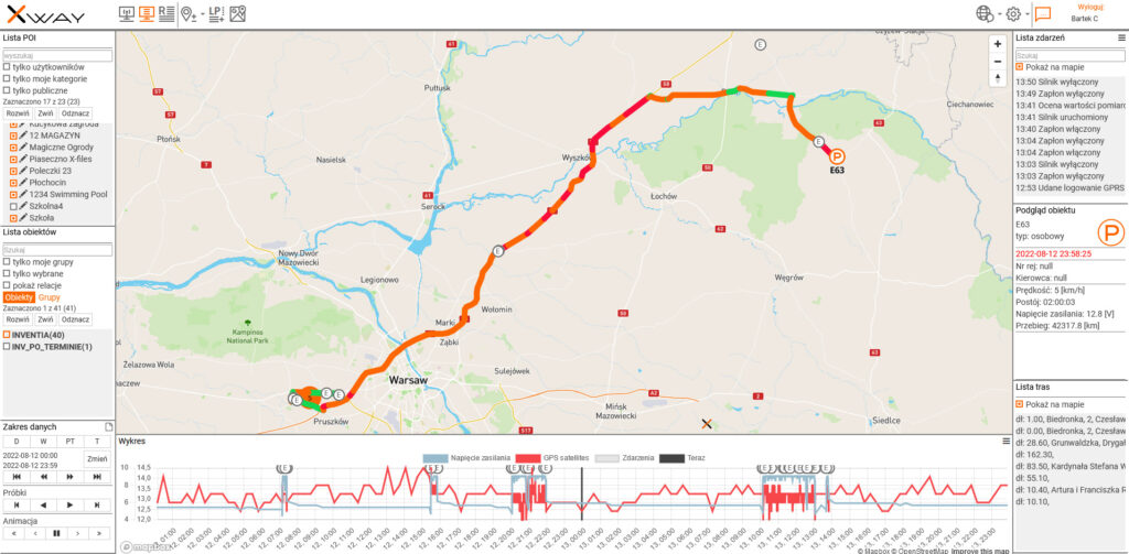 Xway - system zdalnej lokalizacja obiektów ruchomych i monitorowania ...