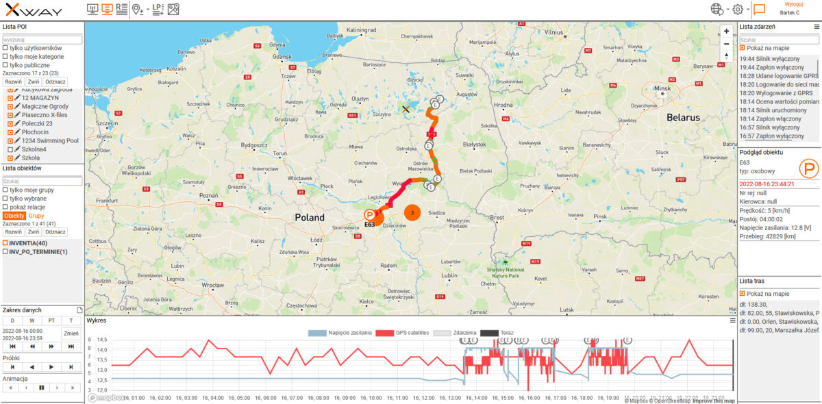 Xway - system zdalnej lokalizacja obiektów ruchomych i monitorowania ...